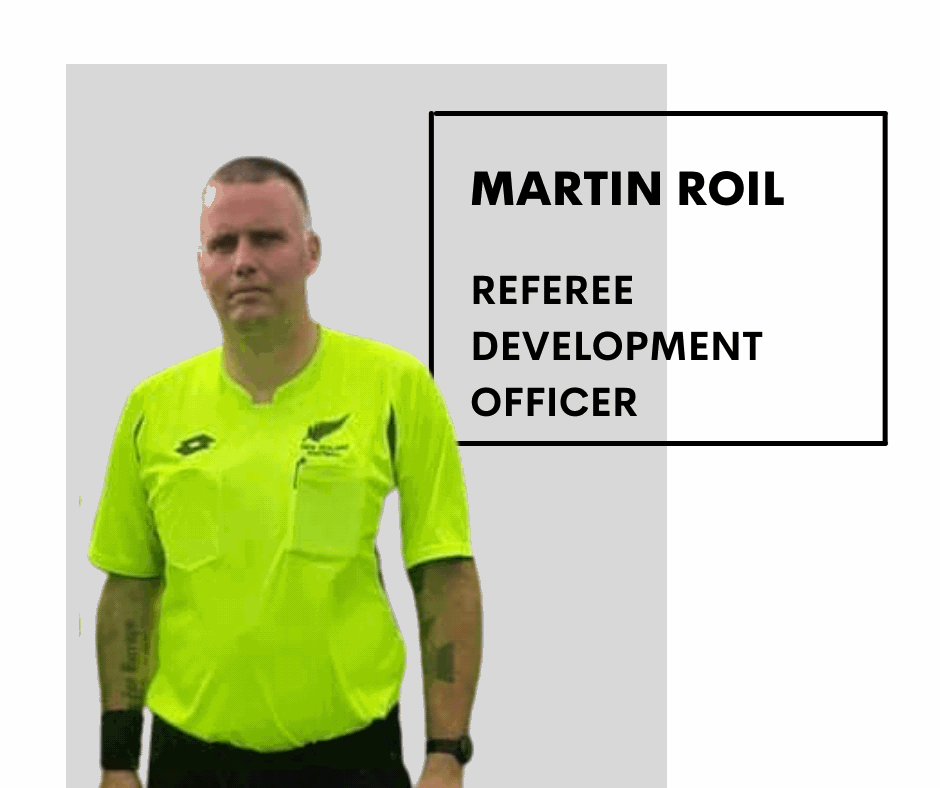 Martin Roil appointed Referee Development Officer