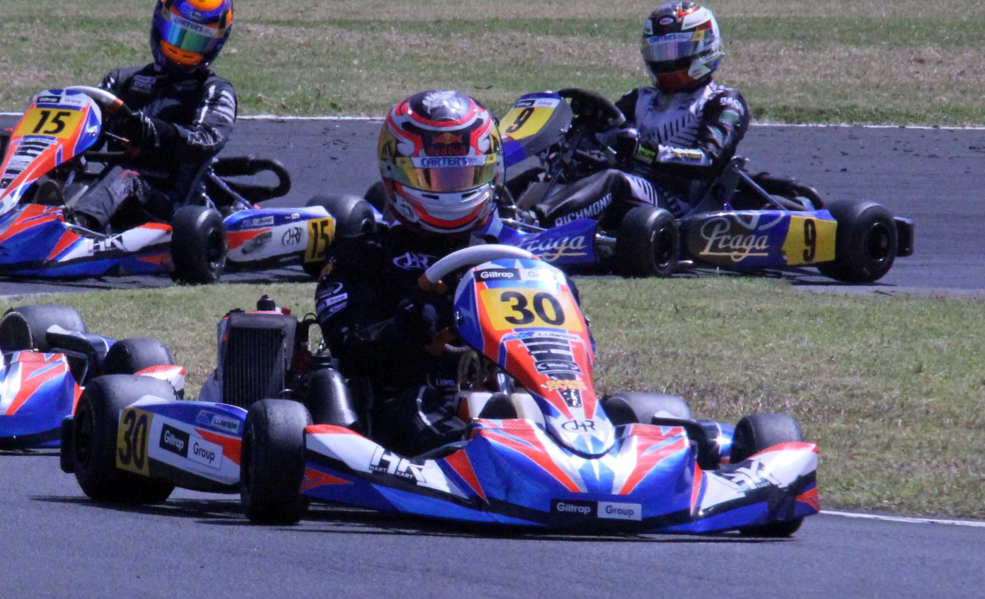 LAWSON JOINS FELLOW FORMULA 2 STAR IN KARTING COMPETITIONS