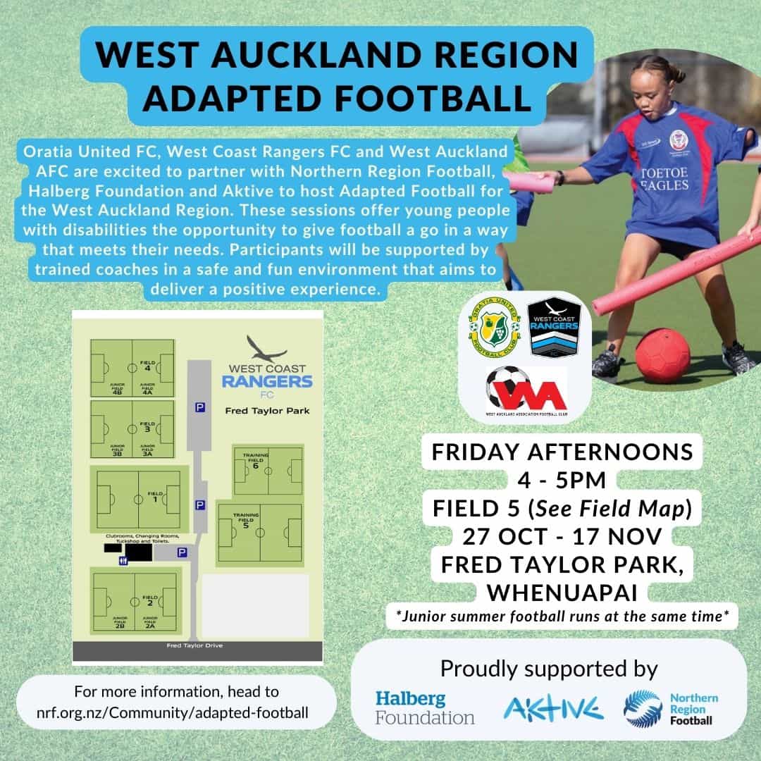 Adapted Football - West Auckland