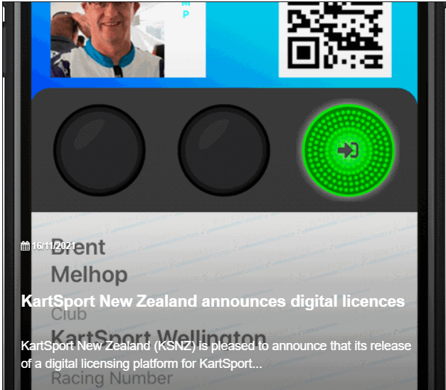 KartSport New Zealand Digital Licensing