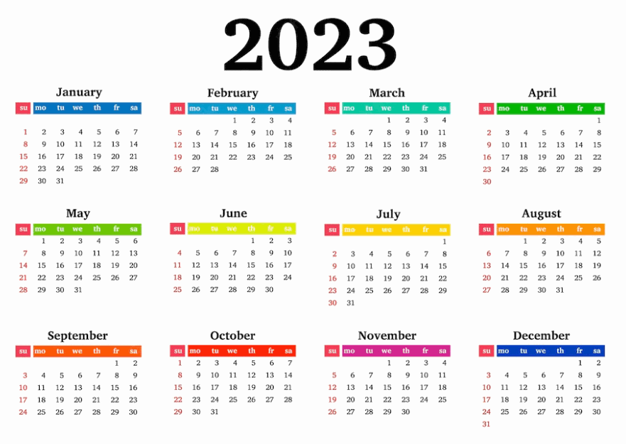 2023....The New Calendar Year
