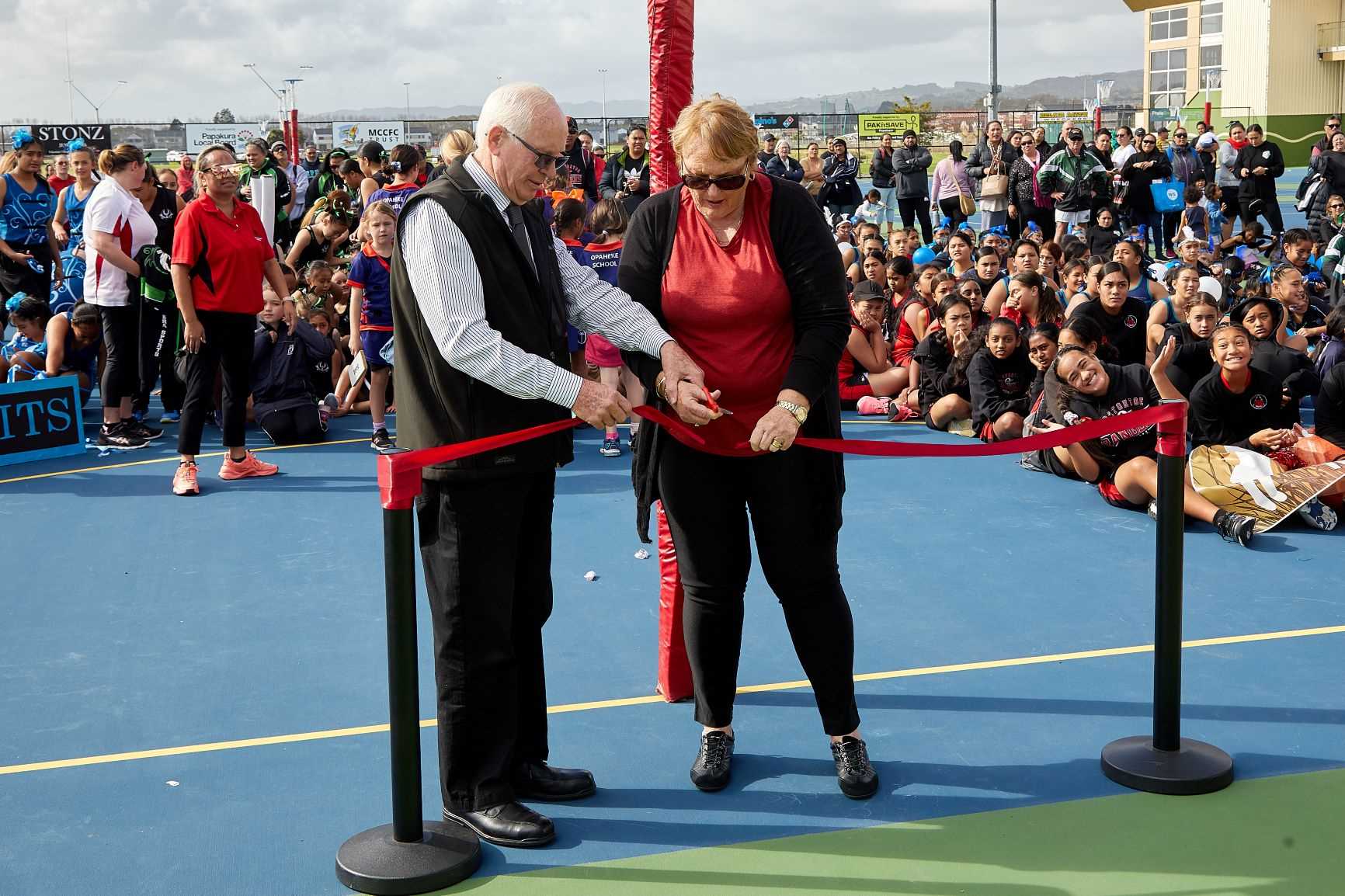 NEW COURTS A BIG HIT AT BRUCE PULMAN PARK