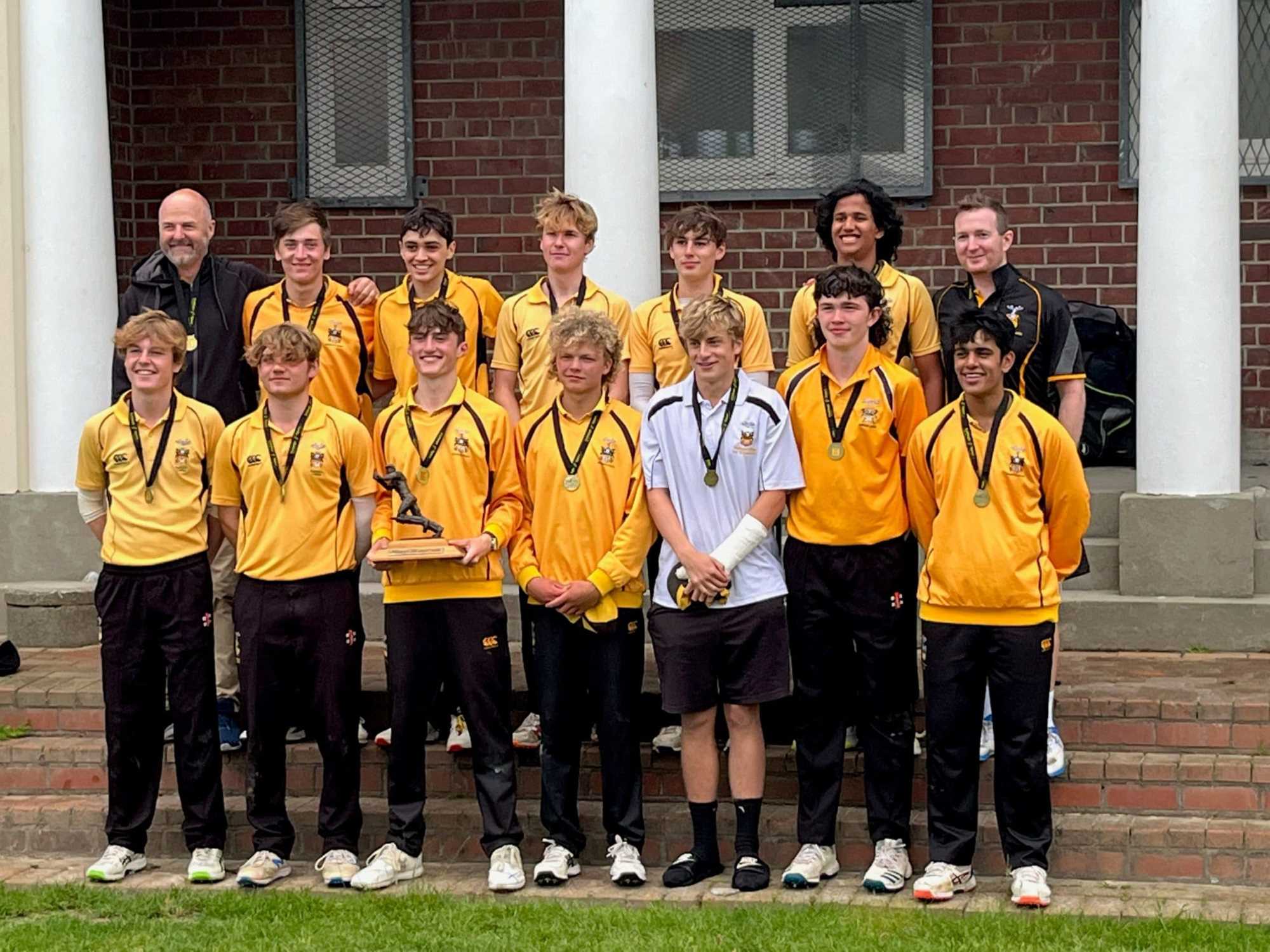 Wellington College 2ndXI win Premier Cricket Champs
