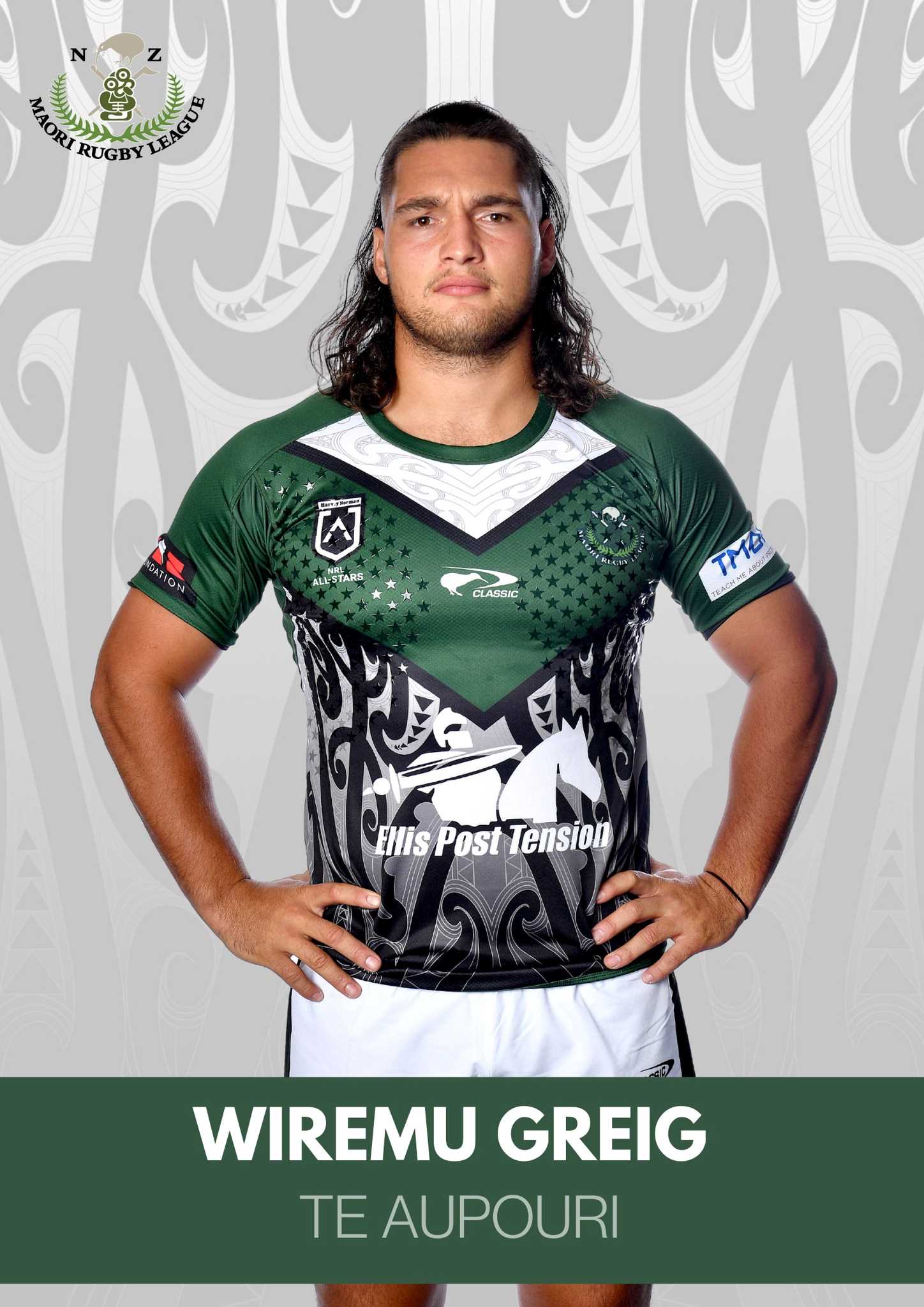 New Zealand Maori Rugby League - Māori All Stars Men's Squad 2022