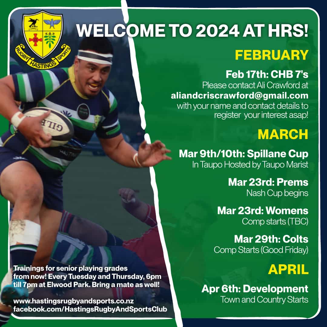 Hastings Rugby & Sports Club Inc - Home