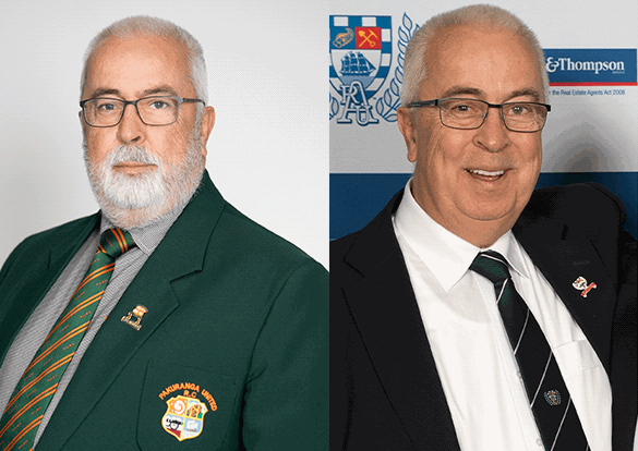 Brian Wilsher honoured with ARU life membership