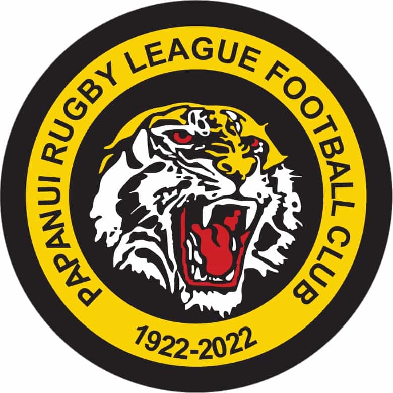 Papanui Tigers Rugby League Centennial - Badge