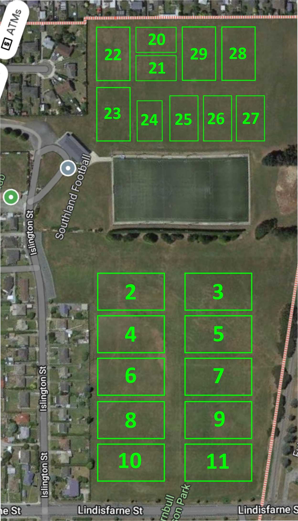 Invercargill Primary Touch - Turnbull Thomson Park
