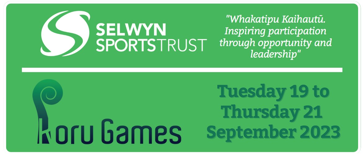 Koru Games 2023 - Sports Sponsor Inclusions