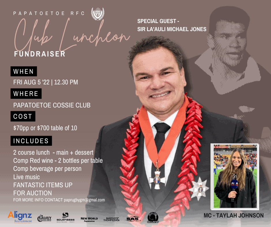 CLUB LUNCHEON FUNDRAISER