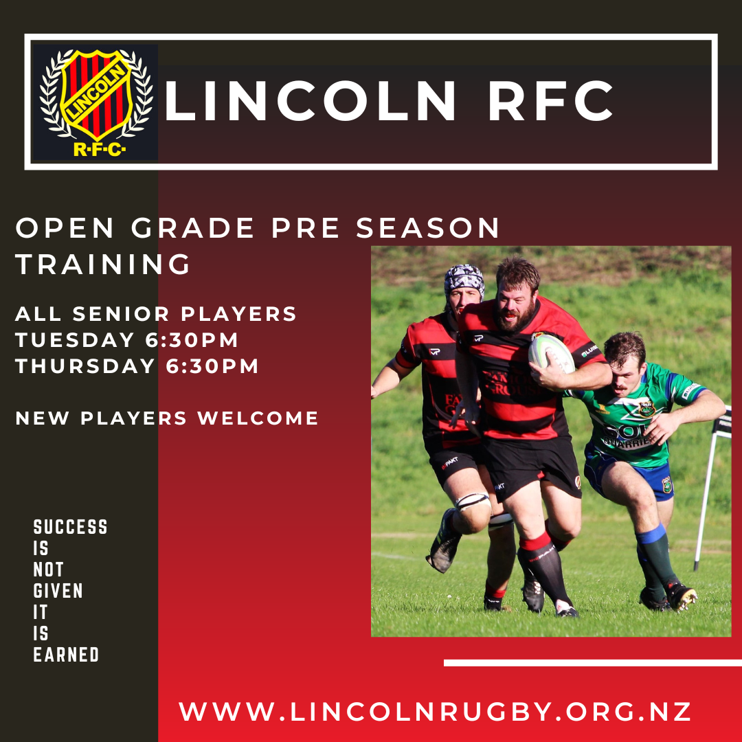 Lincoln Rugby Club eNewsletter - 7 February 2024