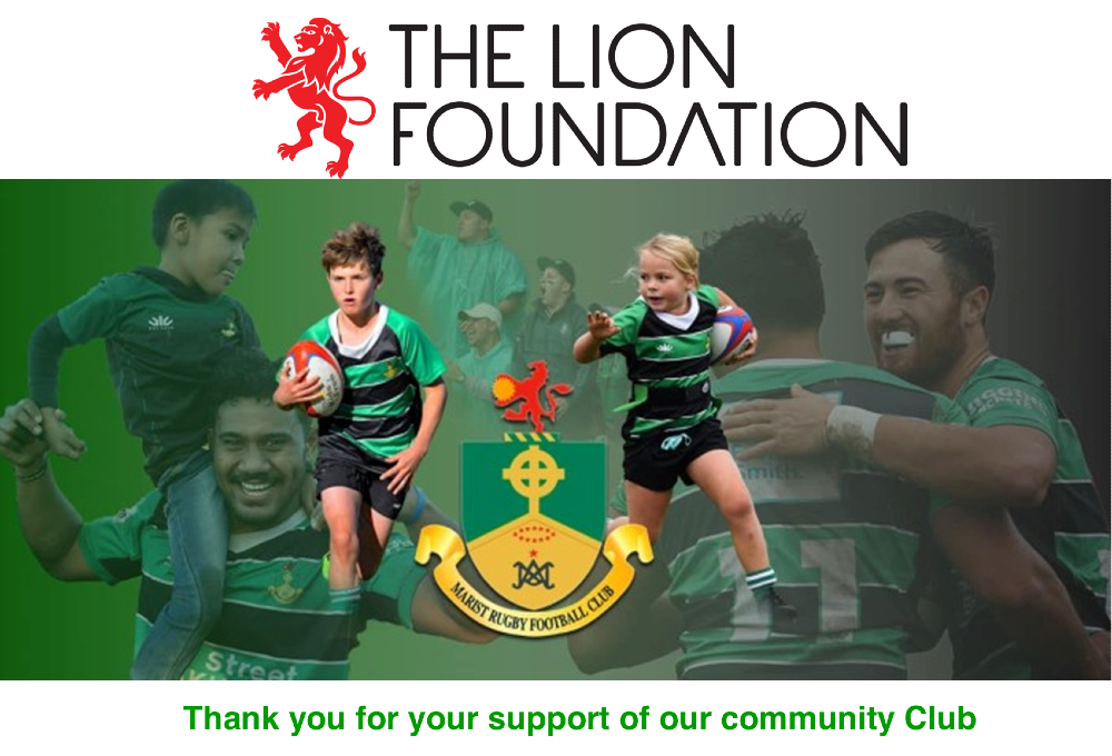 Thank you to the Lion Foundation