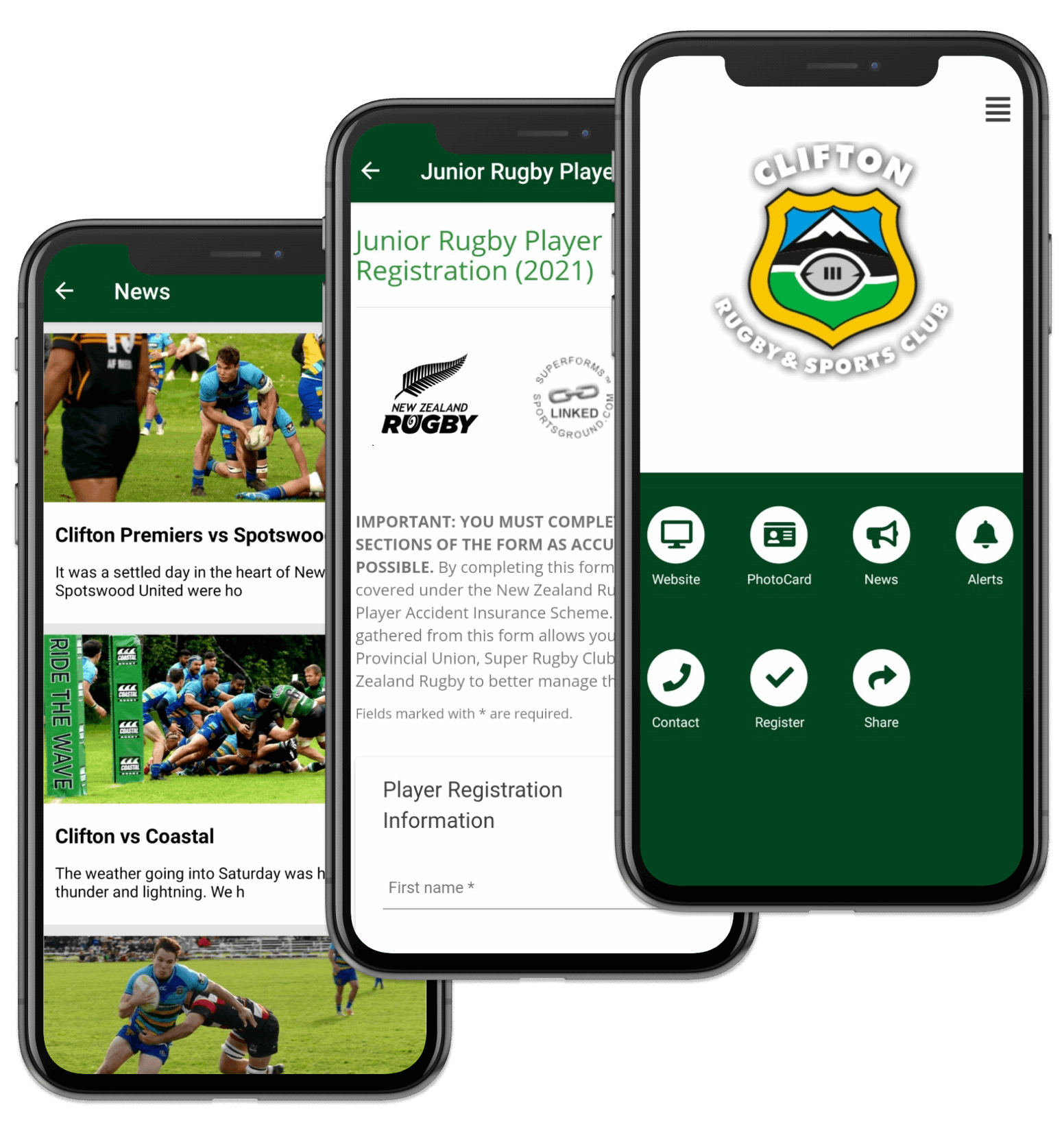 Clifton Rugby & Sports Club - HOME