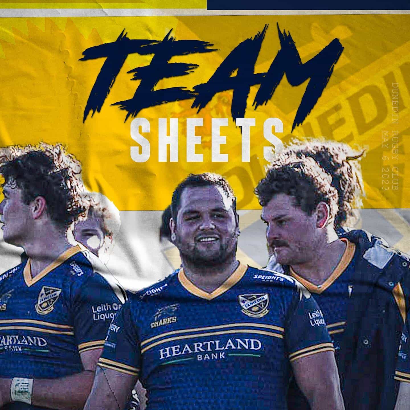 Your Sharks team lists for todays games