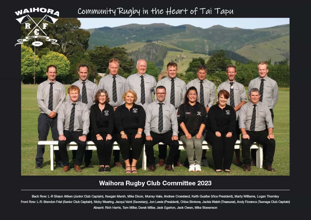 Waihora Rugby Football Club - Contact Us