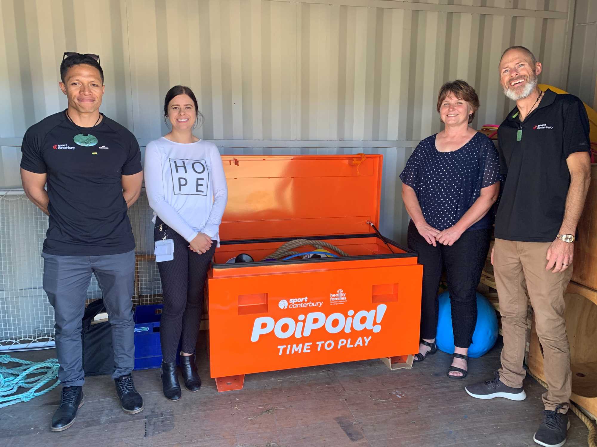 Play Pod Gifted to South Hornby School
