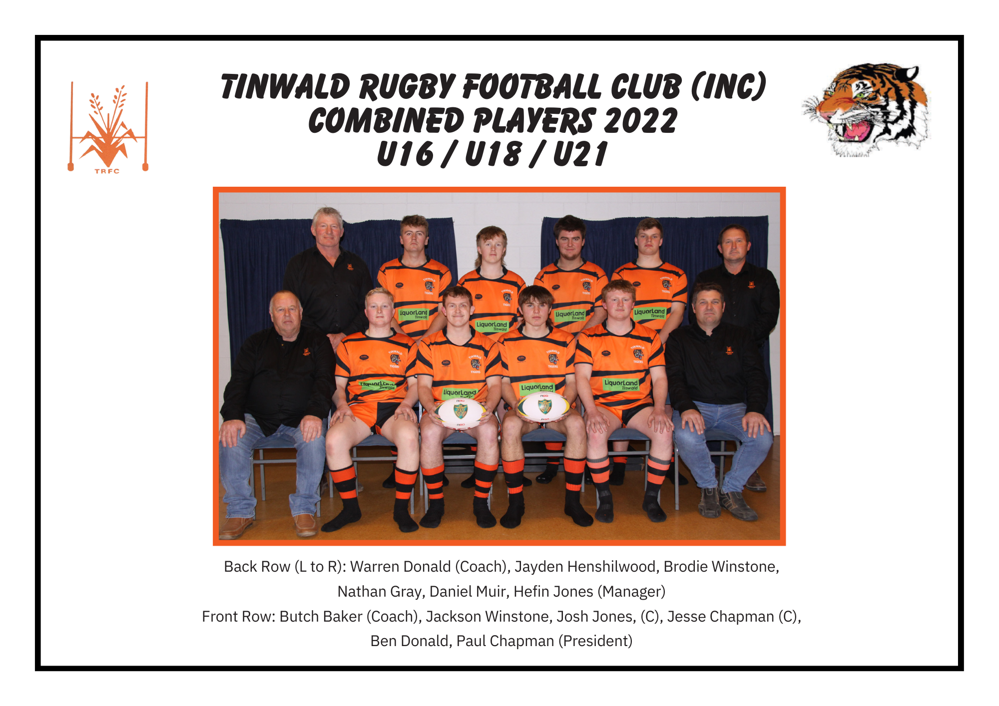 Tinwald RFC - Home