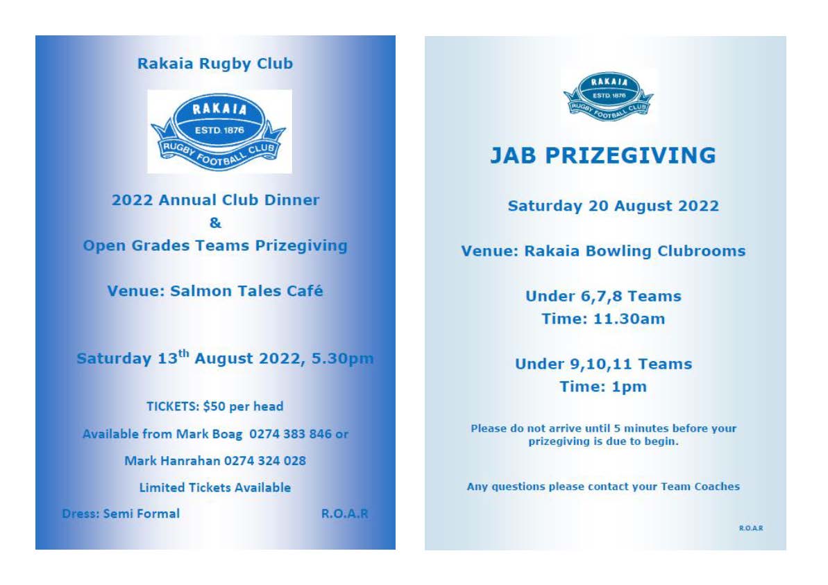 Rakaia Rugby Club - Home
