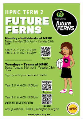 Howick Pakuranga Netball Centre - Home