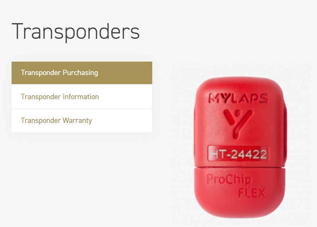 Kapiti BMX - What are transponders and how do I get one?
