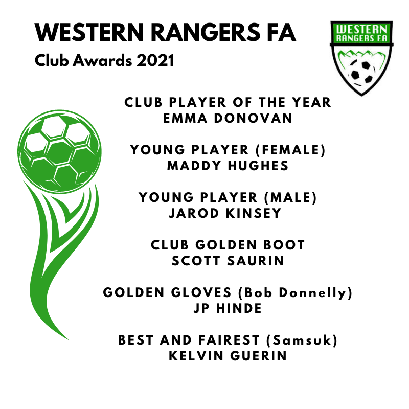 Western Rangers Football - Prizegiving