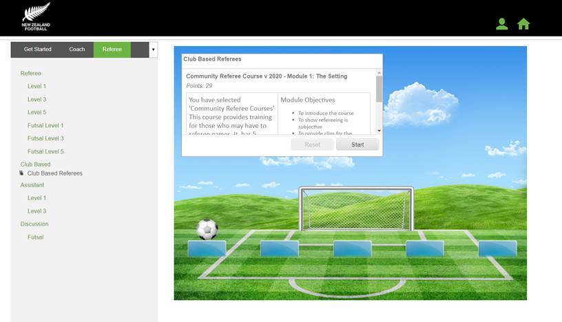 Western Rangers Football - Online CBR Course