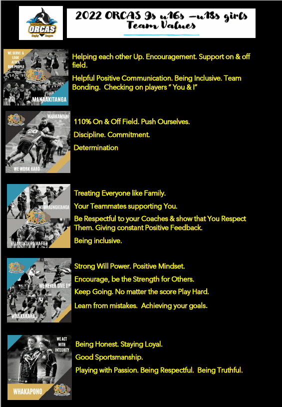 Wellington Rugby League - Strategic Plan and Values