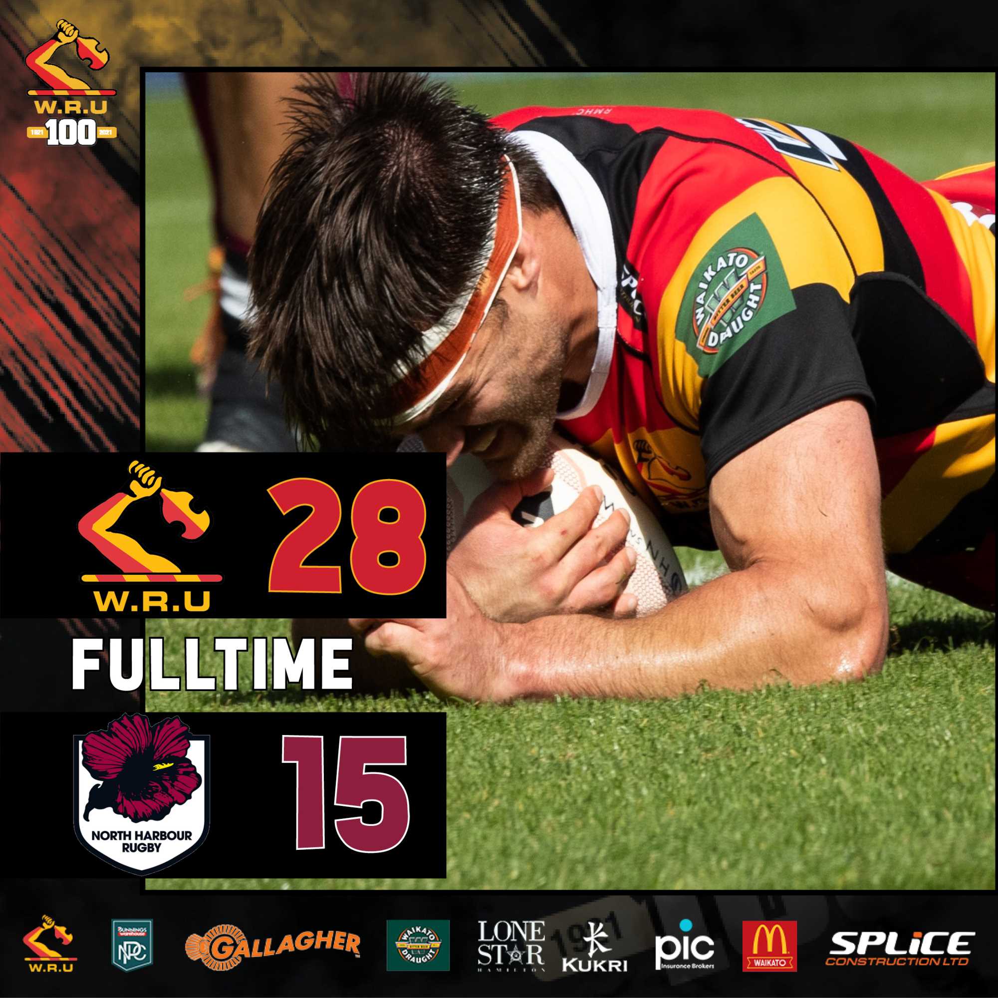 Match Report: North Harbour 15 Waikato NPC 28