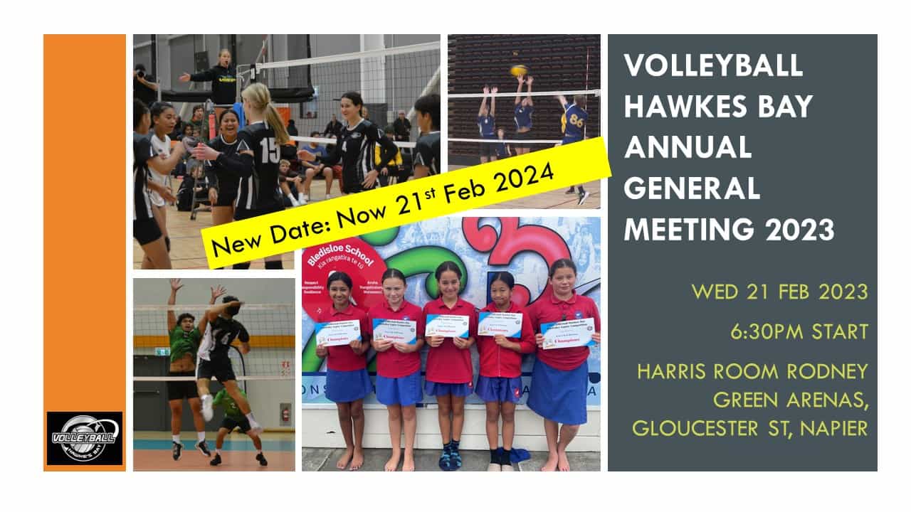 Volleyball Hawkes Bay - Constitution & AGM Information