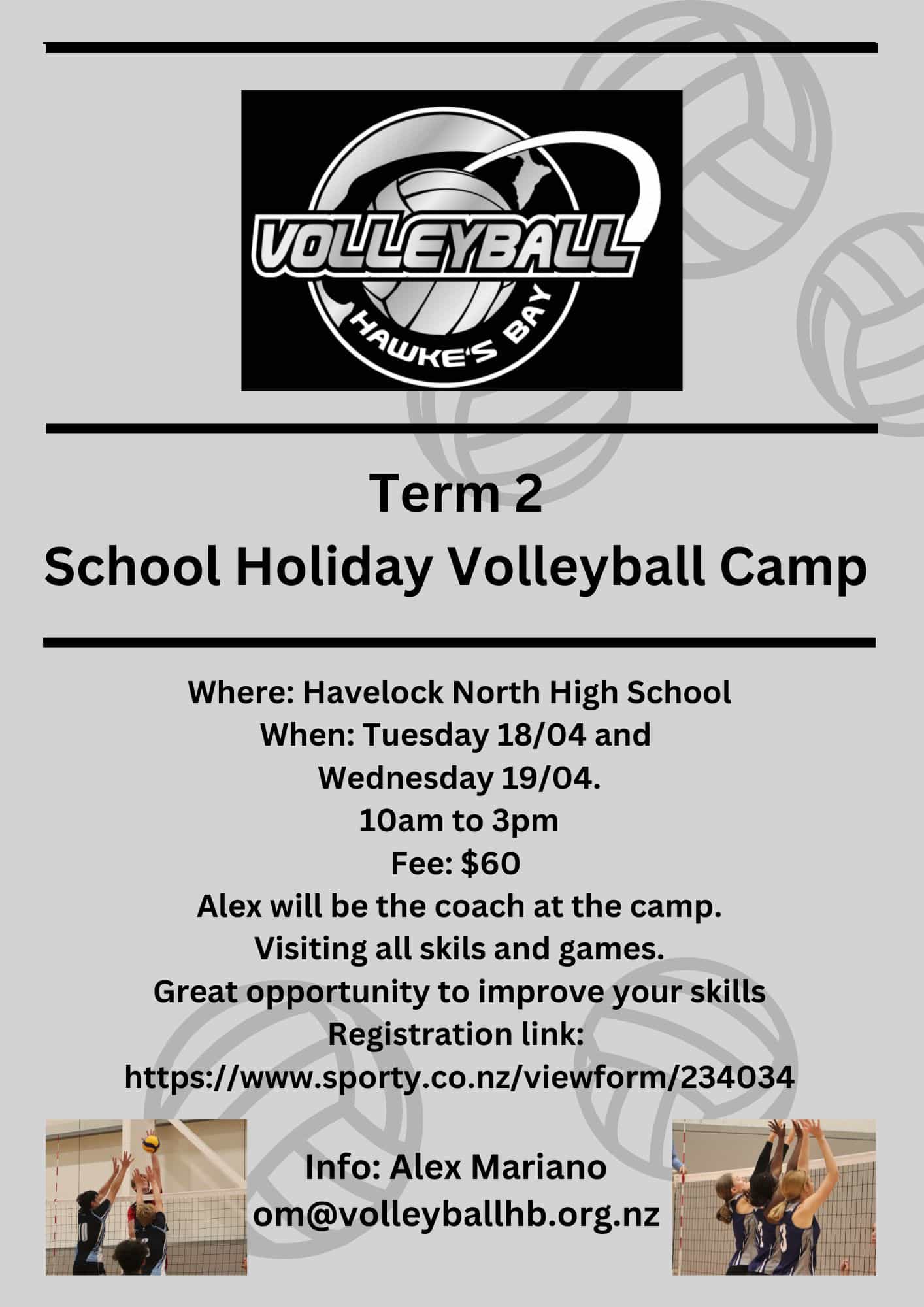 Volleyball Hawkes Bay - Home