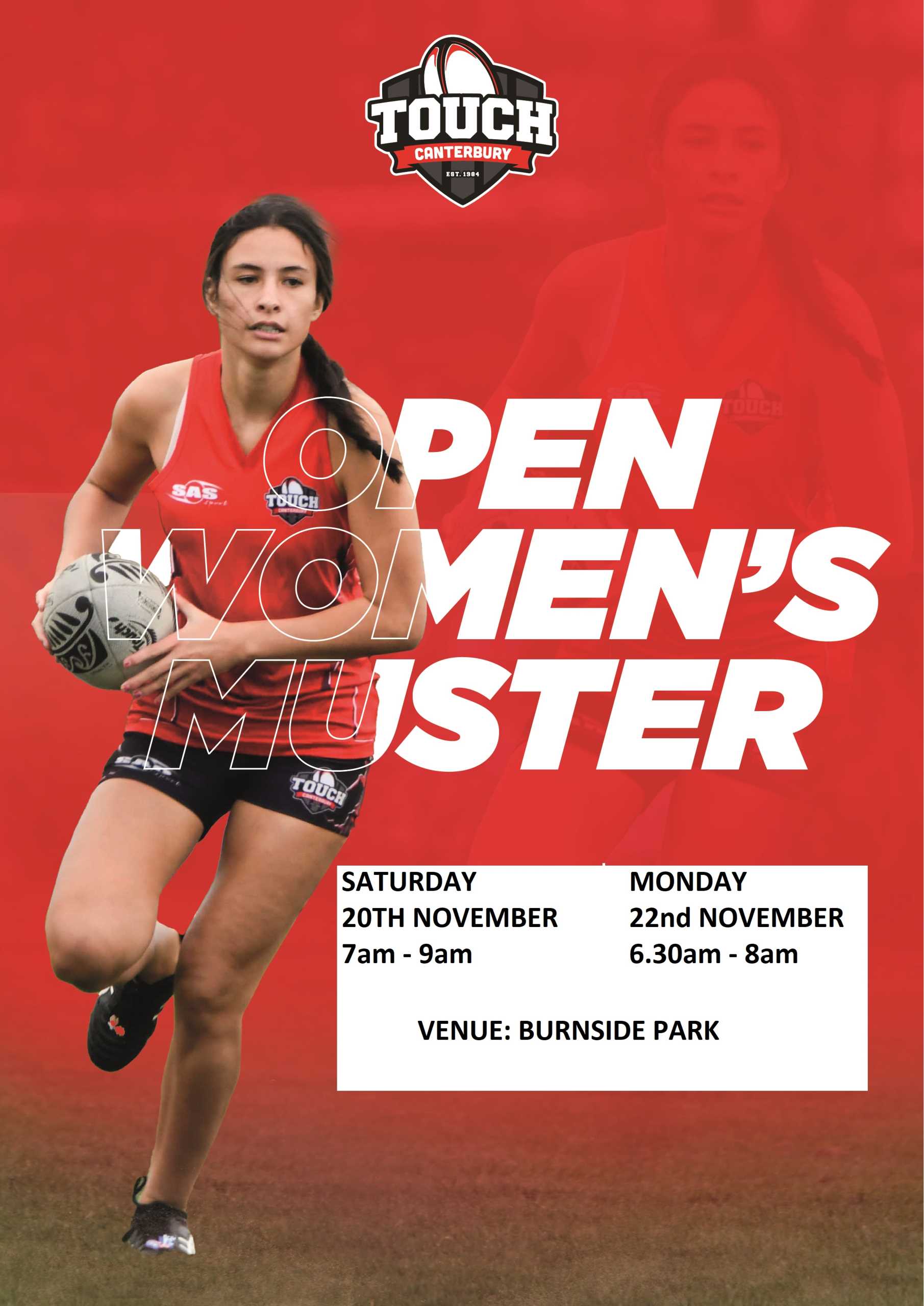 Touch Canterbury Association - Home