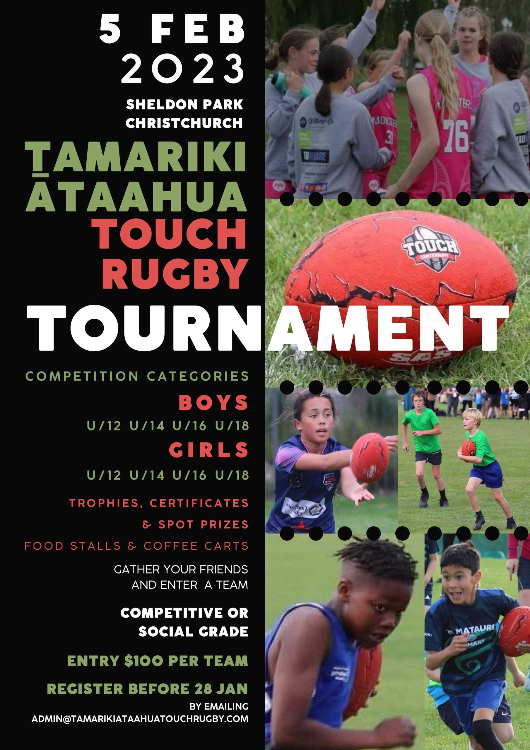 Touch Canterbury Association - Home