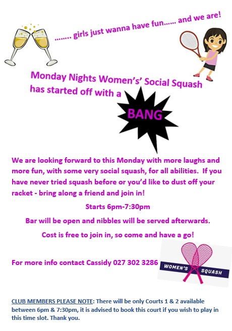 Timaru Squash Club - Adult Beginners