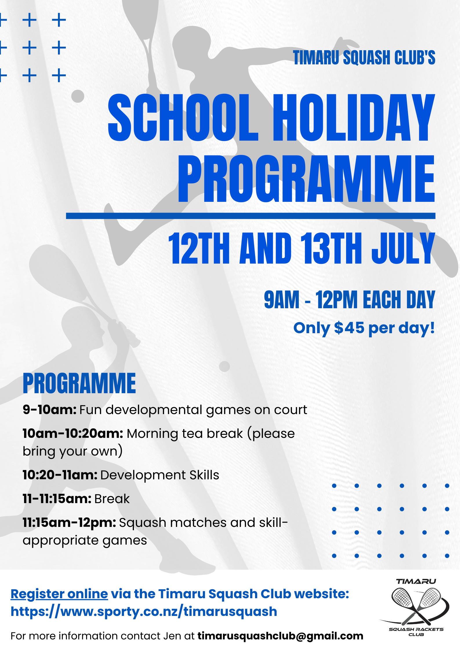 Timaru Squash Club - Home