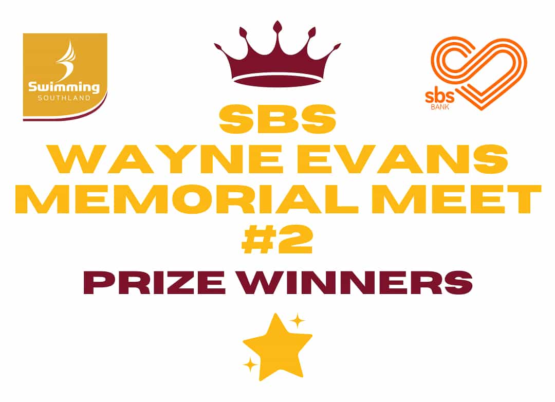SBS Wayne Evans Memorial Meet #2 Prize Winners