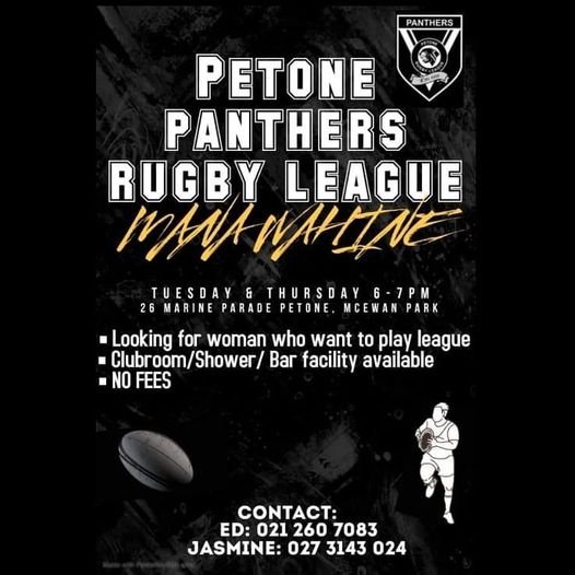 Petone Panthers Rugby League Club - Home