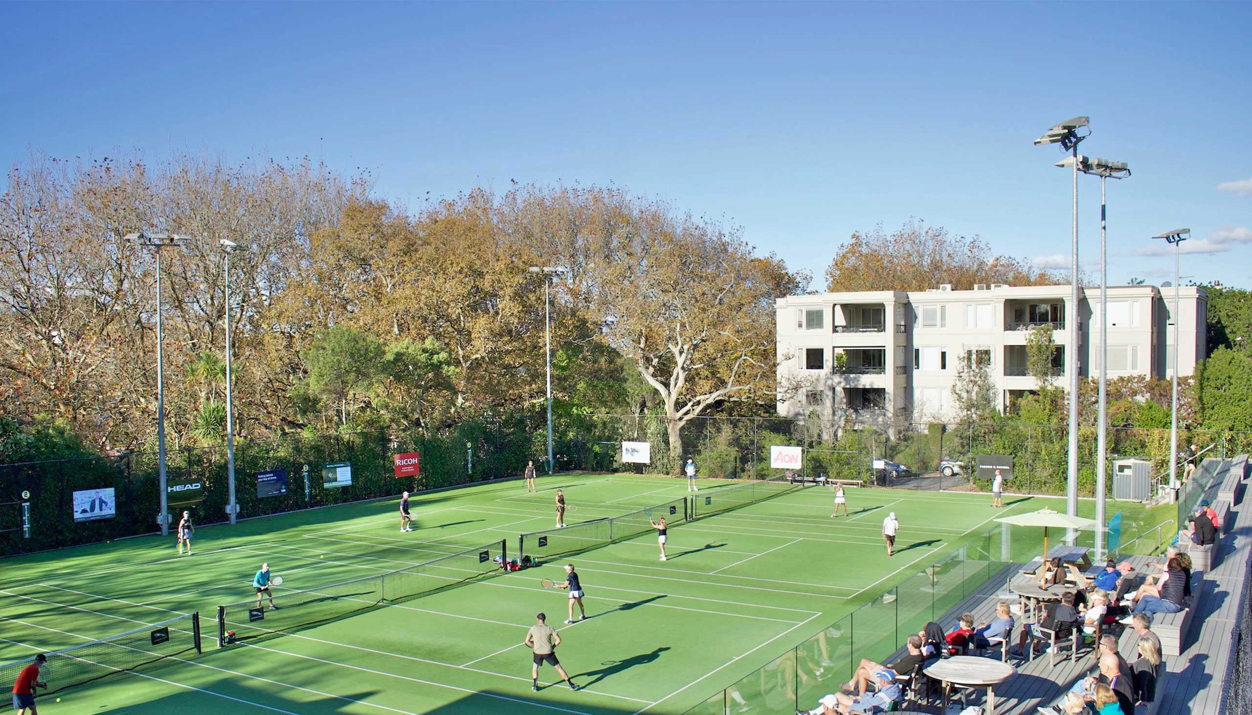 Parnell Lawn Tennis Club - Facilities