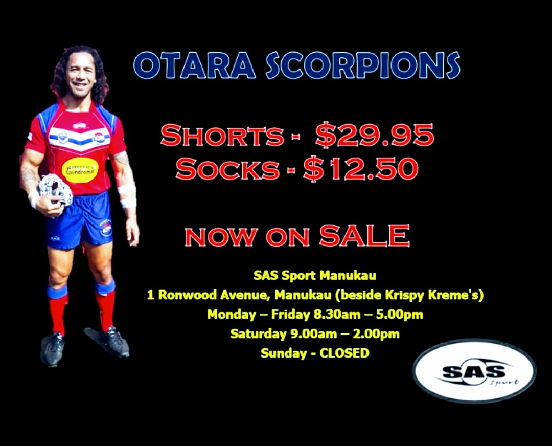 Club shorts and socks- SAS Sport Manukau