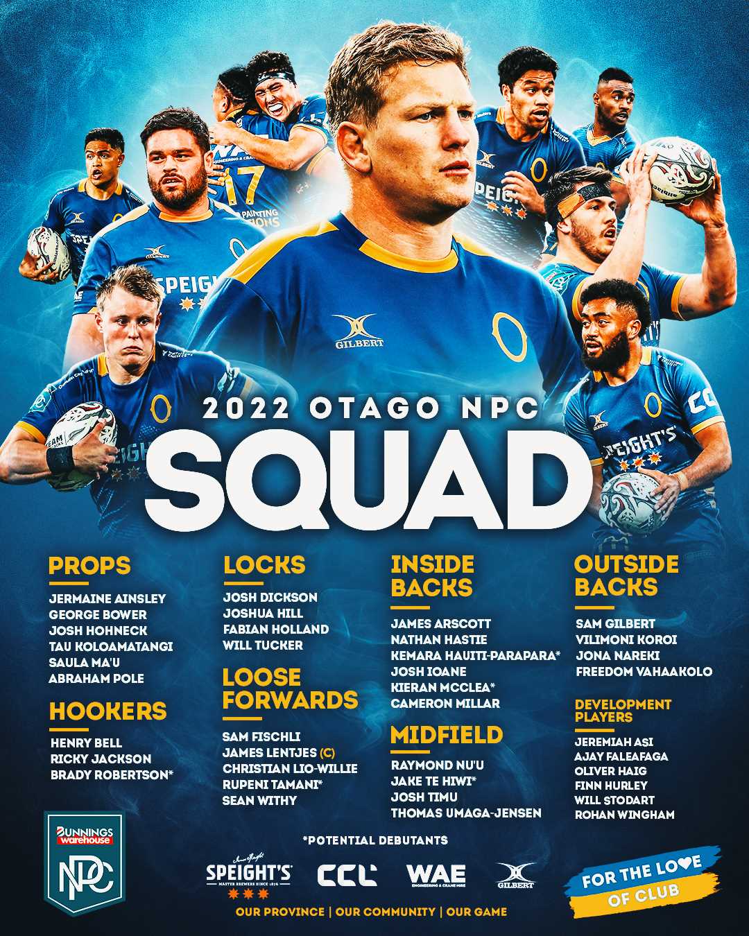 Otago Rugby Football Union - NPC Home