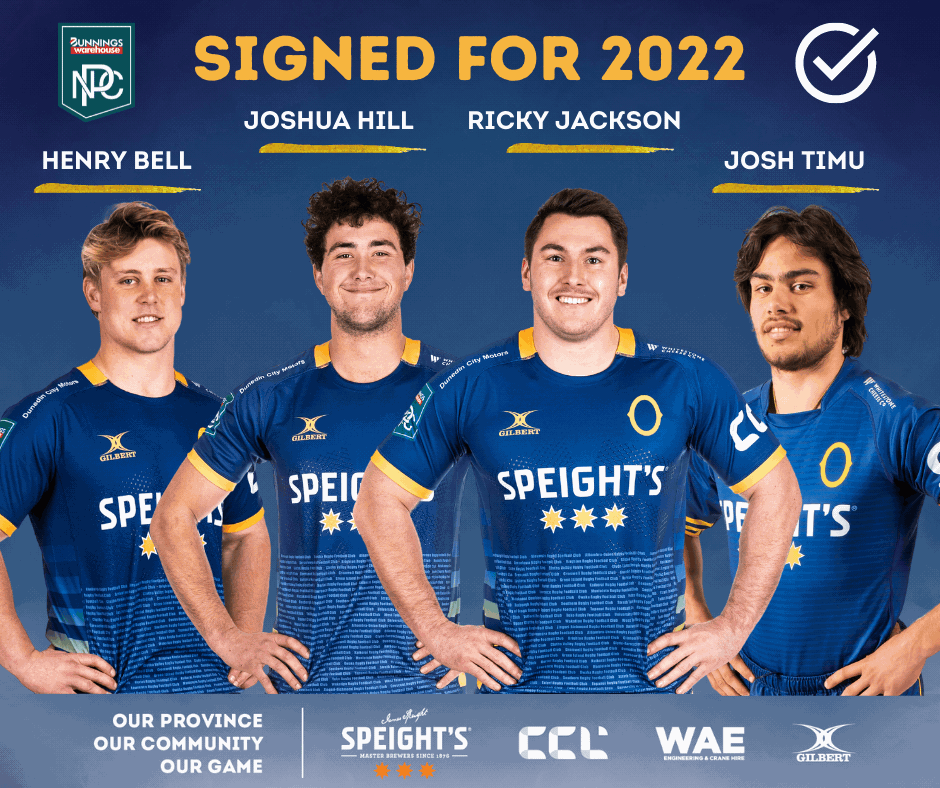 OTAGO NPC SIGNING ANNOUNCEMENT