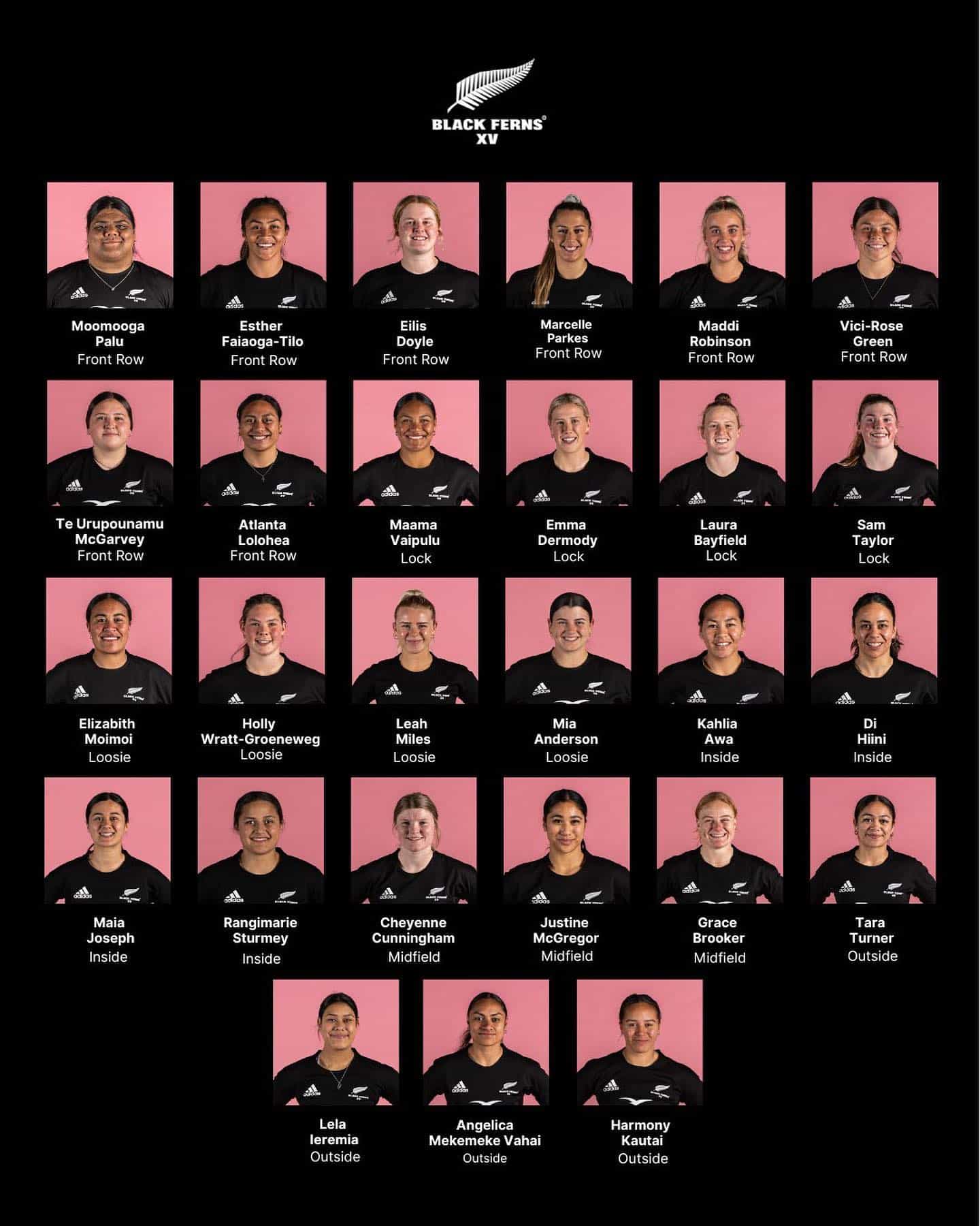 4 OTAGO SPIRIT PLAYERS NAMED IN BLACK FERNS XV MATCH