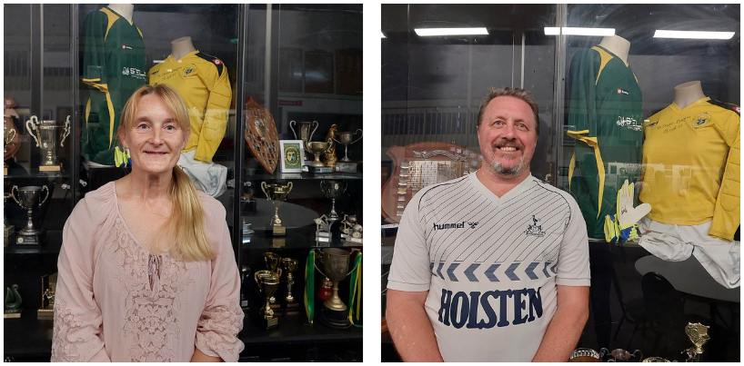 Julie Sutton and Ian Quintal awarded Honorary Membership at recent AGM