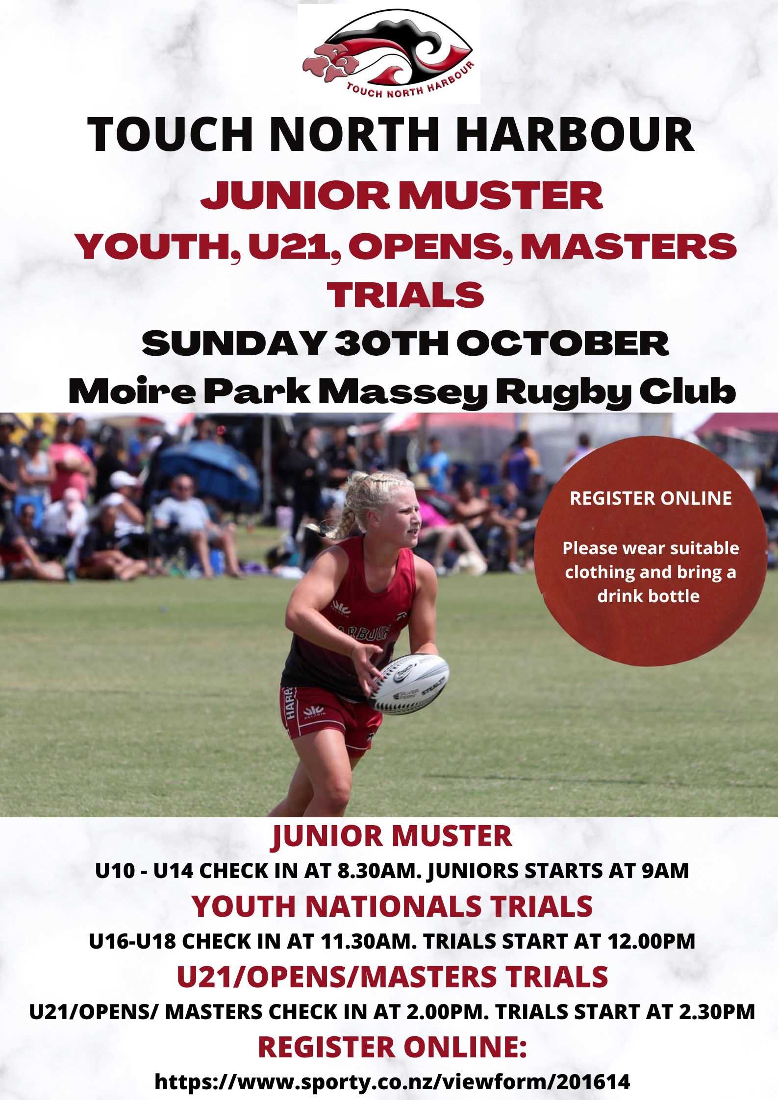 Touch North Harbour - Home