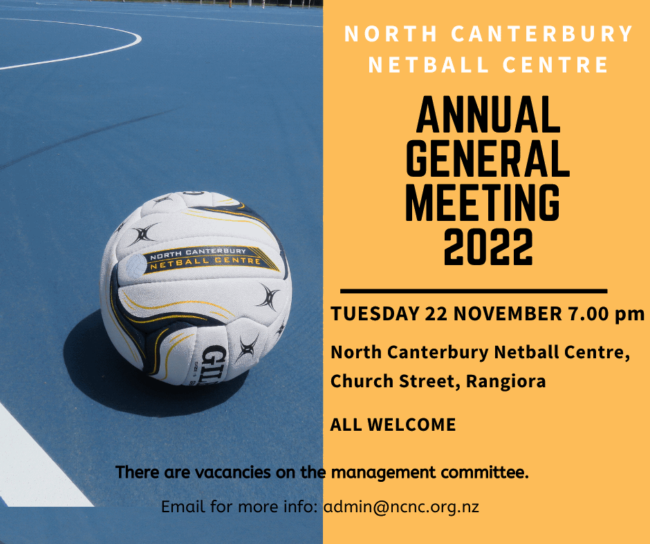 North Canterbury Netball Centre - HOME