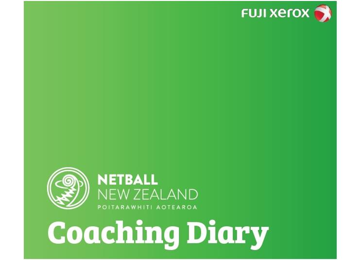 Coaching diary template