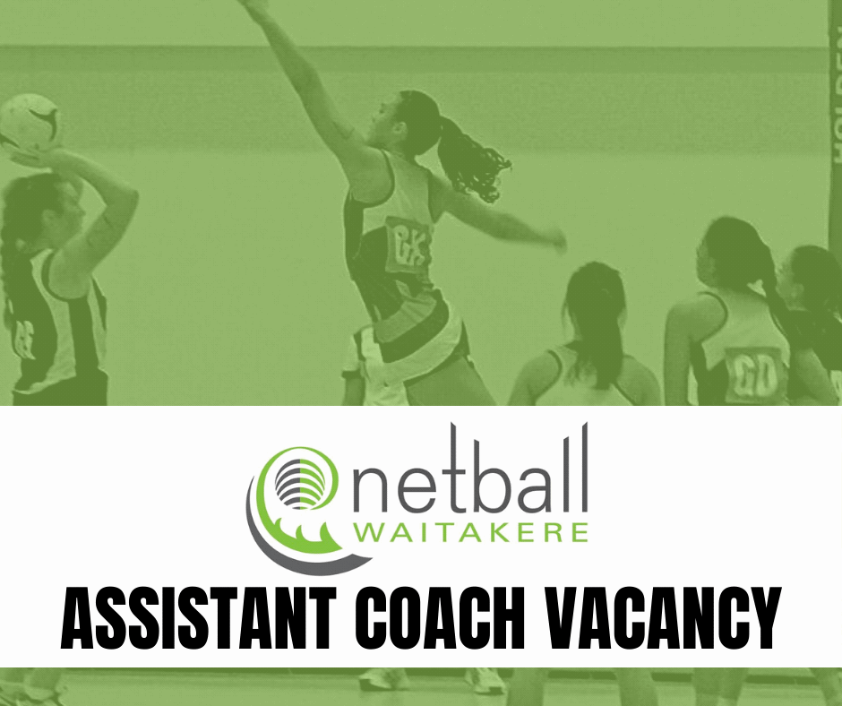 Open Age Rep Team Assistant Coach Vacancy