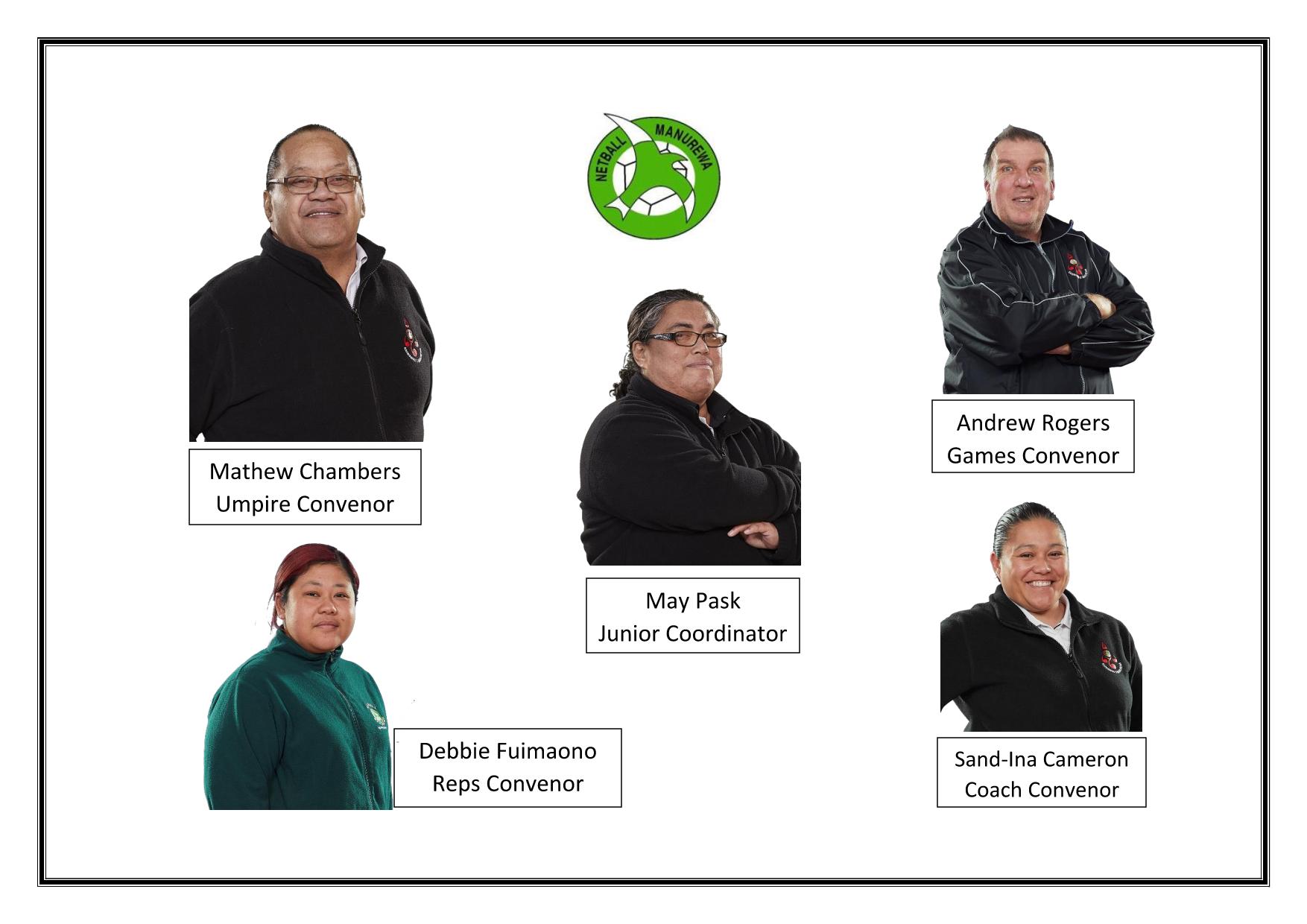 Netball Manurewa Inc - Netball Season Convenors