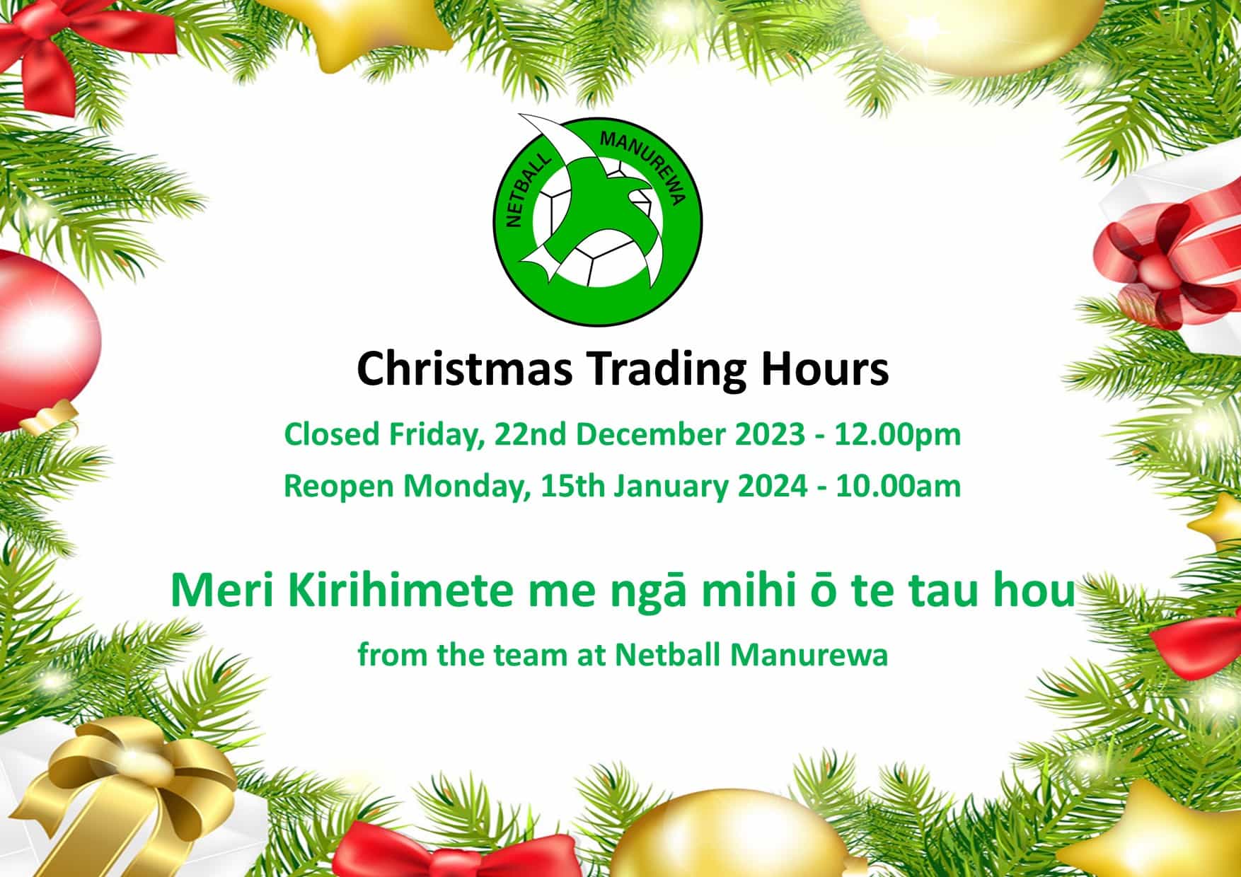 Netball Manurewa Inc - Home