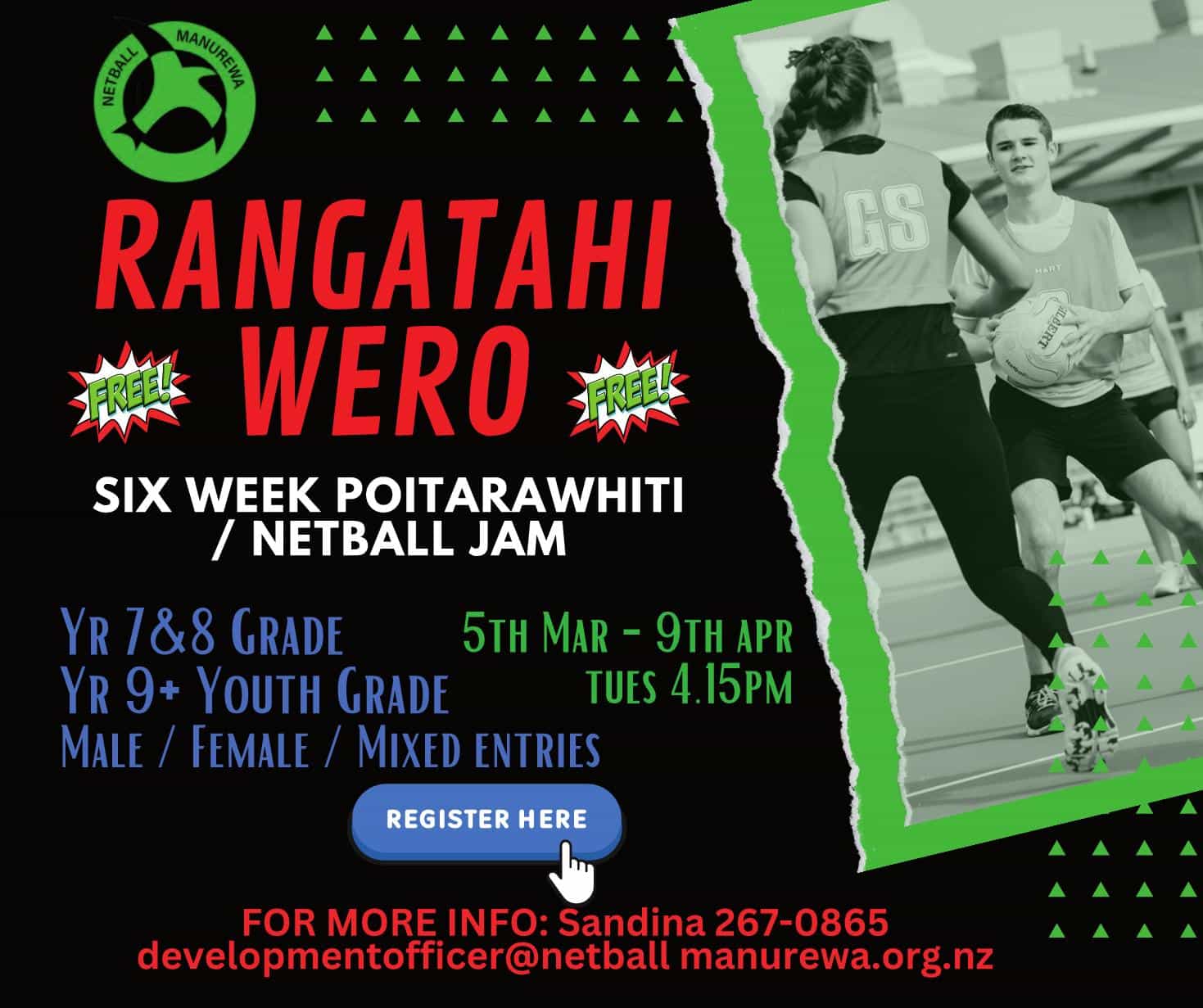 Netball Manurewa Inc - Home