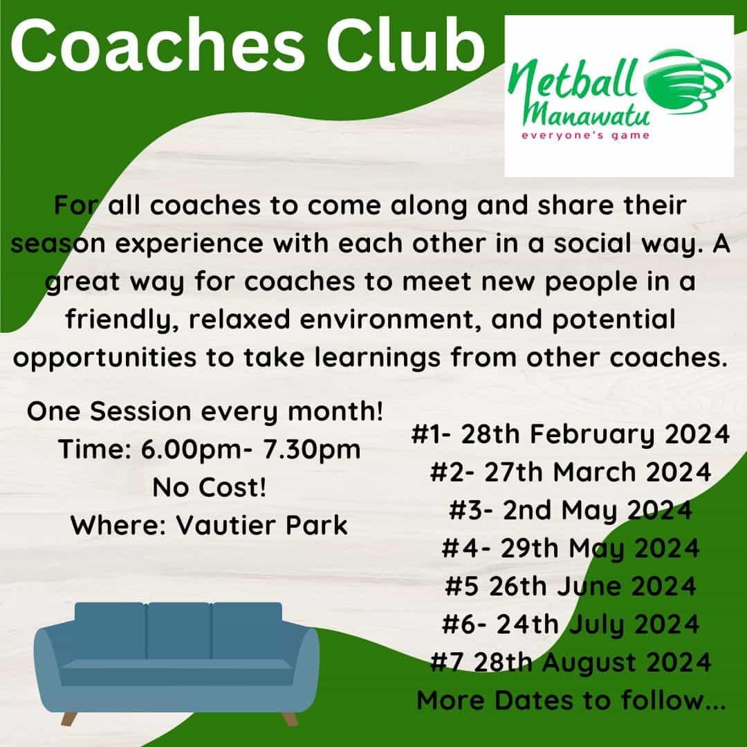 Netball Manawatu - Coach Development Opportunities
